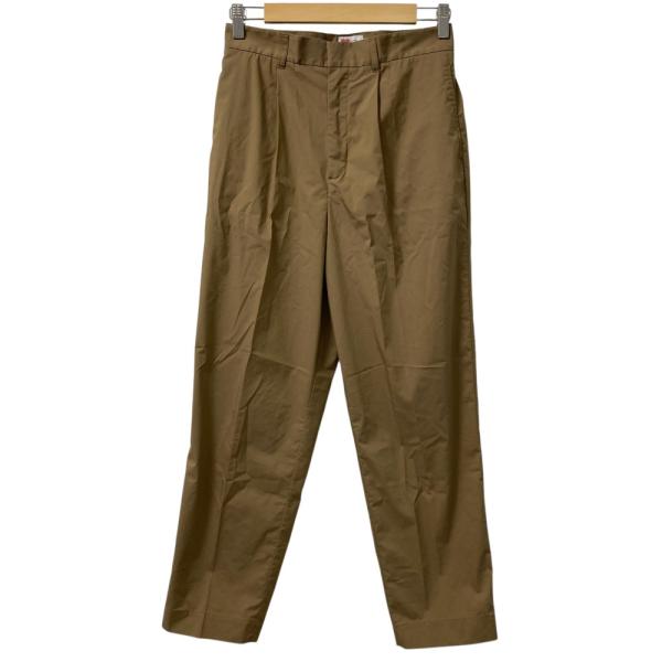 【商品名】24SS Traditional Weatherwear トラディショナルウェザーウェア SETTLE セトル タック テーパードパンツ XS キャメル【ブランド】Traditional Weatherwear トラディショナルウ...