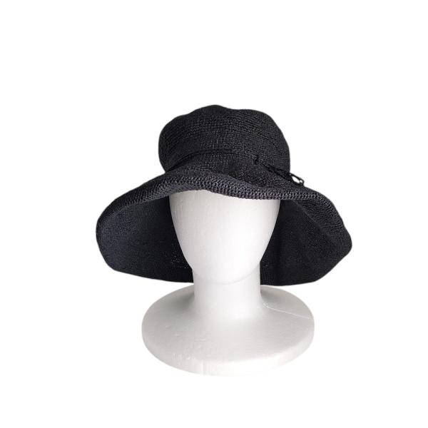 【商品名】Special Make Up for CA4LA カシラ ワイドブリム ペーパーハット 帽子 KTF00014 ブラック【ブランド】CA4LA カシラ【対象】レディース【ランク】SA ※若干の使用感はあるが、全体的に状態の良い商...