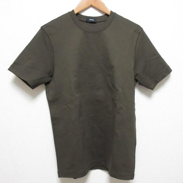 【商品名】24SS Theory セオリー VR PONTE2 RYDER TEE3 ストレッチ ショートスリーブ Tシャツ カットソー サイズXS カーキ【ブランド】theory セオリー【対象】メンズ【ランク】SA ※若干の使用感はある...