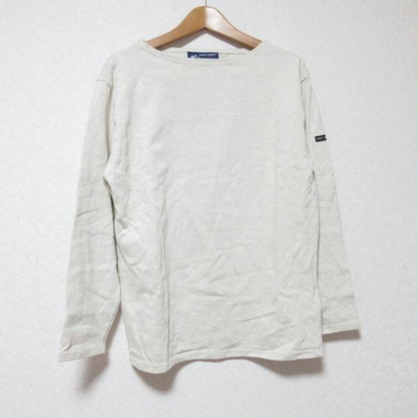 【商品名】SAINT JAMES セントジェームス OUESSANT ウェッソン バスクシャツ ロングスリーブ カットソー Tシャツ 36 ライトベージュ【ブランド】SAINT JAMES セントジェームス【対象】レディース【ランク】SA ...