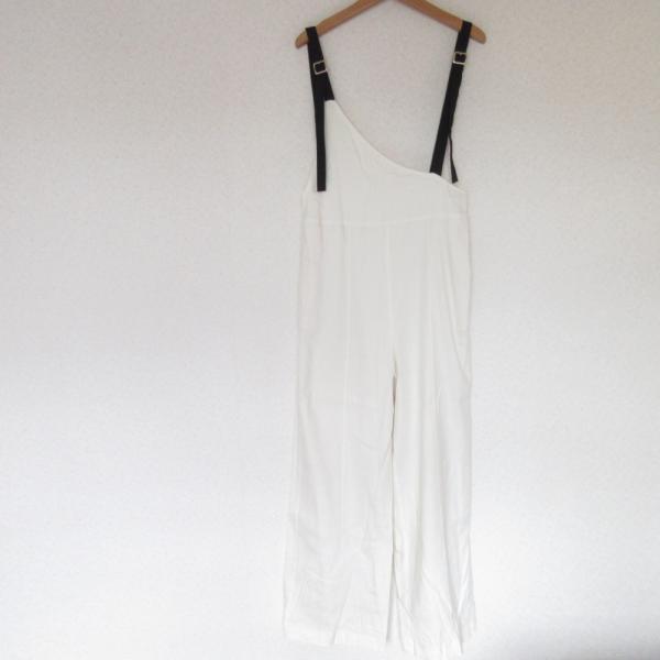 【商品名】The Virgnia ザ ヴァージニア ワンショルダー オーバーオール サロペット 38 ベージュ【ブランド】Verginia ヴァージニア【対象】レディース【ランク】SA ※若干の使用感はあるが、全体的に状態の良い商品【カラー...