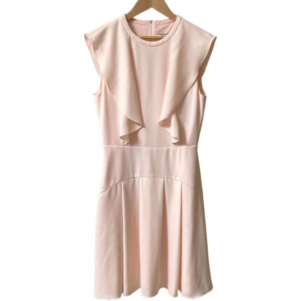 【商品名】FOXEY NEW YORK COLLECTION フォクシーニューヨーク CREPE FLOUNCE ラッフルドレス ワンピース 34342 サイズ40 ピンク【ブランド】FOXEY NEW YORK COLLECTION フォ...