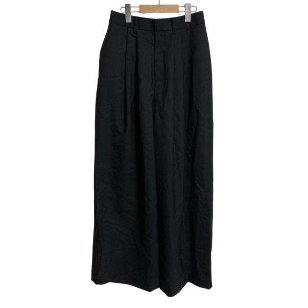 【商品名】25SS ENFOLD エンフォルド タックワイドパンツ 300IS4310211 サイズ38 ブラック【ブランド】ENFOLD エンフォルド【対象】レディース【ランク】NS ※新品同様の商品・未使用品【バイヤーコメント】2025...