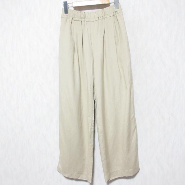 【商品名】STATE OF MIND ステートオブマインド リネン イージータックパンツ 9252060299BGE サイズS ベージュ【ブランド】STATE OF MIND ステートオブマインド【対象】レディース【ランク】SA ※若干の使...