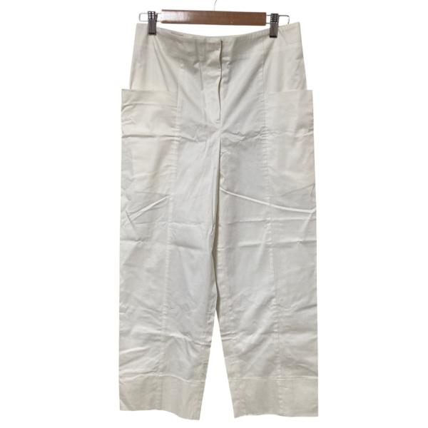 【商品名】CEDRIC CHARLIER セドリックシャルリエ コットン ワイドパンツ サイズ36 ホワイト【ブランド】CEDRIC CHARLIER セドリックシャルリエ【対象】レディース【ランク】B ※使用感やダメージがある商品【カラー...