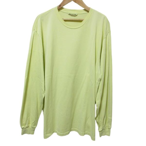 【商品名】21SS AURALEE オーラリー LUSTER PLAITING L/S TEE 長袖 Tシャツ カットソー A21SP01BY 1 イエロー【ブランド】AURALEE オーラリー【対象】レディース【ランク】SA ※若干の使用...