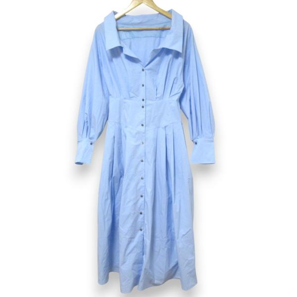 【商品名】25SS LE PHIL ルフィル SOLOTEX ブロードシャツワンピース 534-5140205 サイズ1 ライトブルー【ブランド】LE PHIL ルフィル【対象】レディース【ランク】A ※使用感はあるが、傷や汚れの少ない商品...
