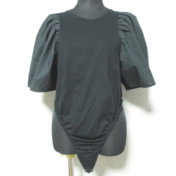 【商品名】SELENAHELIOS  セレナヘリオス Layered Like Bodysuit ボディースーツ カットソー 24-1-1-2004 F ブラック【ブランド】SELENAHELIOS セレナヘリオス【対象】レディース【ランク...