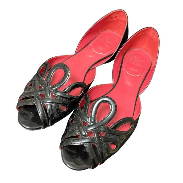 【商品名】Roger Vivier ロジェヴィヴィエ DORSAY SEXY CHOC FLAT フラットパンプス サイズ36 約23cm ブラック【ブランド】Roger Vivier ロジェヴィヴィエ【対象】レディース【ランク】SA ※若...