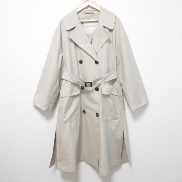 【商品名】23SS Max Mara The Cube マックスマーラ ザキューブ 撥水コットンツイルトレンチコート サイズ34 ベージュ【ブランド】Max Mara The Cube マックスマーラ ザキューブ【対象】レディース【ランク】...