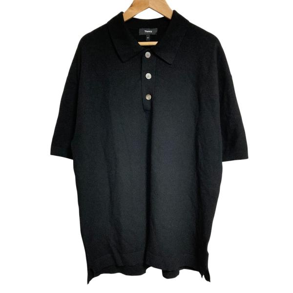 【商品名】Theory セオリー RILAND OS POLO_FINE BILEN ニット ポロシャツ M ブラック【ブランド】theory セオリー【対象】メンズ【ランク】A ※使用感はあるが、傷や汚れの少ない商品【カラー】ブラック【表...