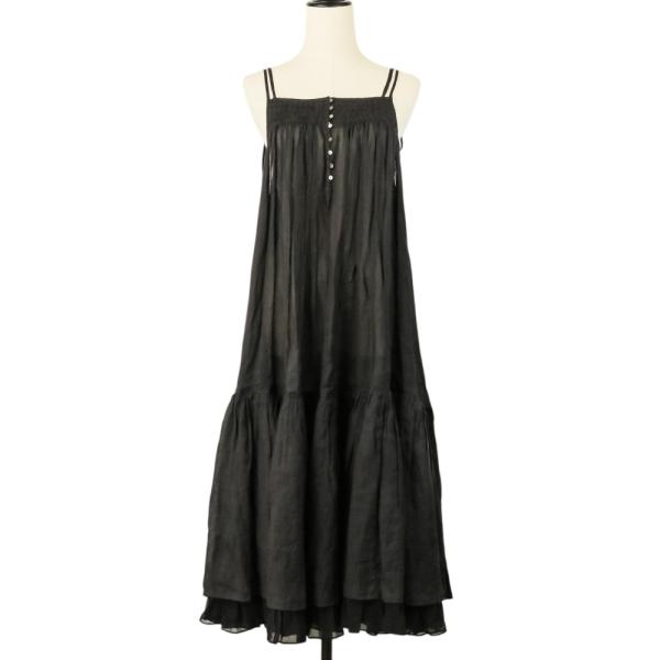 【商品名】C.S.G Curensology カレンソロジー ラミーギャザーキャミワンピース サイズF ブラック【ブランド】Curensology カレンソロジー【対象】レディース【ランク】SA ※若干の使用感はあるが、全体的に状態の良い商...