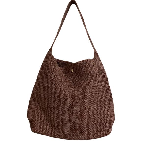 【商品名】HELEN KAMINSKI ヘレンカミンスキー ラフィア ワンショルダーバッグ トートバッグ パープル【ブランド】HELEN KAMINSKI ヘレンカミンスキー【対象】レディース【ランク】A ※使用感はあるが、傷や汚れの少ない...
