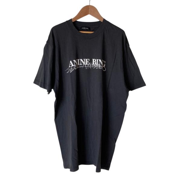 【商品名】24AW ANINE BING アニンビン WALKER TEE DOODLE Tシャツ ロゴプリント ショートスリーブ カットソー ブラック【ブランド】ANINE BING アニンビン【対象】レディース【ランク】SA ※若干の使...