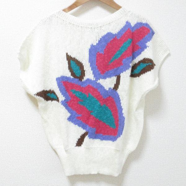 【商品名】AGNONA ALTUNA アニオナ リネンコットン ドルマン ショートスリーブ ニット プルオーバー セーター 大きいサイズ 46 アイボリー【ブランド】Agnona アニオナ【対象】レディース【ランク】NS ※新品同様の商品・...