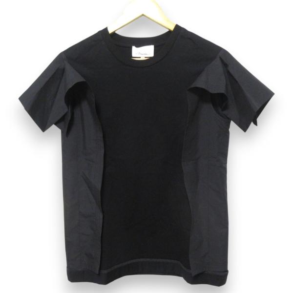 【商品名】3.1 Phillip Lim 3.1フィリップリム ショートスリーブ ドッキング ブラウス カットソー XSサイズ ブラック【ブランド】3.1 Phillip Lim 3.1フィリップリム【対象】レディース【ランク】SA ※若干...