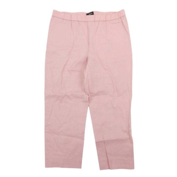 【商品名】Theory セオリー Organic Crunch Linen Basic Pull-On Pant リネン混 パンツ テーパード イージーウエスト 4 ピンク【ブランド】theory セオリー【対象】レディース【ランク】A ※...