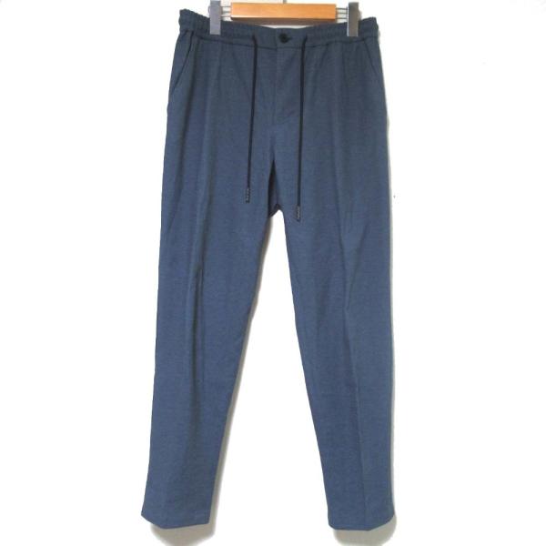 【商品名】23SS JOSEPH ジョセフ ハイゲージモックロディ PEGG EASY ドロスト イージー スラックスパンツ サイズ48 ネイビー ブルー系【ブランド】JOSEPH ジョセフ【対象】メンズ【ランク】SA ※若干の使用感はある...