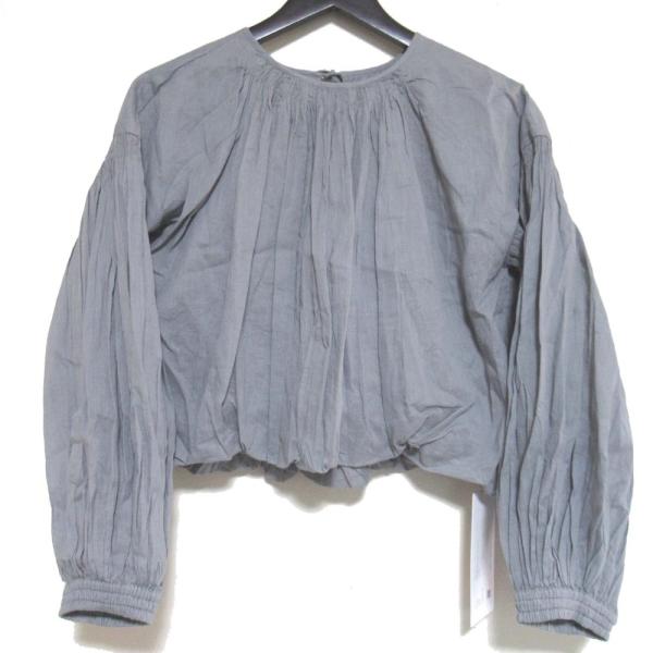 【商品名】25SS SOI-MeME ソワメム マリリンムーン ボリュームギャザー バルーンブラウス サイズF グレー【ブランド】SOI-MeME ソワメム【対象】レディース【ランク】NS ※新品同様の商品・未使用品【カラー】グレー【表記サ...