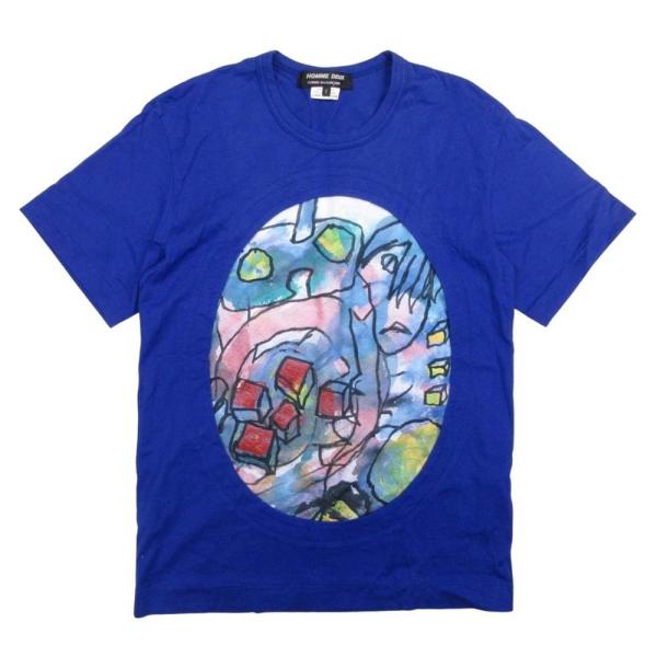 【商品名】22ss COMME des GARCONS HOMME DEUX コムデギャルソンオムドゥ Ramuntcho Matta 半袖 Tシャツ カットソー S 青【ブランド】COMME des GARCONS HOMME コムデギャ...