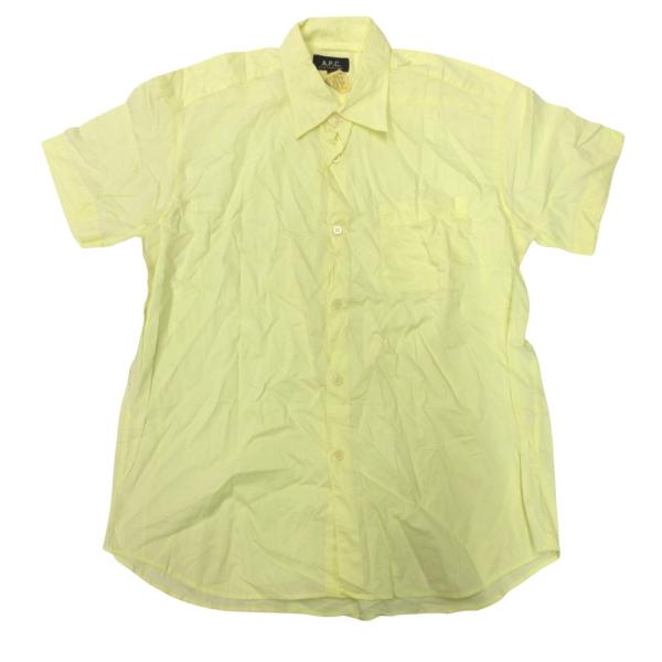 【商品名】A.P.C. アーペーセー 半袖 シャツ カットソー 無地 ETE2000 オールド 1 黄 イエロー【ブランド】A.P.C. アーペーセー【対象】メンズ【ランク】A ※使用感はあるが、傷や汚れの少ない商品【カラー】黄 イエロー【...