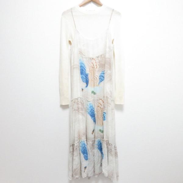 【商品名】20AW ALLSAINTS オールセインツ TILLY SWOOP 2-IN-1 DRESS 長袖 ニット+ドレス ワンピース US6 マルチカラー【ブランド】All Saints オールセインツ【対象】レディース【ランク】SA...