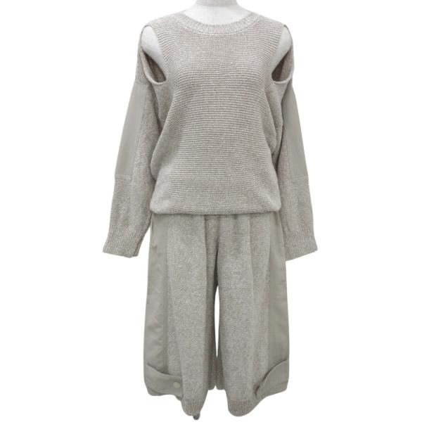 【商品名】クリーニング済み 21SS STELLA MaCARTNEY ステラマッカートニー カットワーク ニット セーター＋イージーパンツ 34/36【ブランド】Stella McCartney ステラマッカートニー【対象】レディース【ラ...