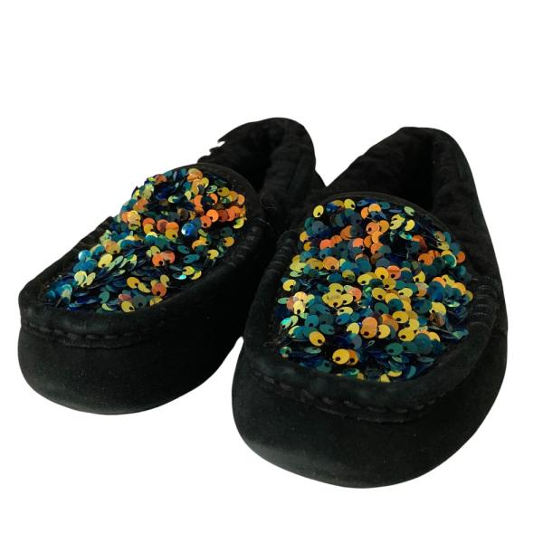 【商品名】UGG アグ W ANSLEY STELLAR SEQUIN ムートン シューズ 22cm ブラック【ブランド】UGG アグ【対象】レディース【ランク】SA ※若干の使用感はあるが、全体的に状態の良い商品【カラー】ブラック【表記サ...
