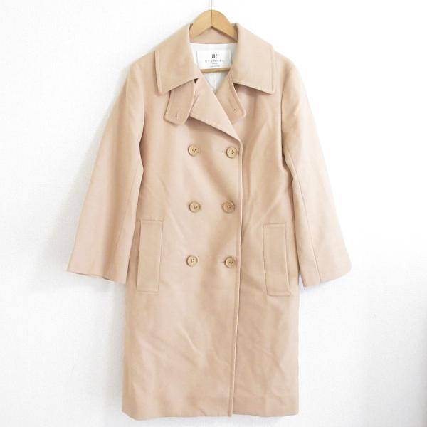 【商品名】ROPE E'TERNEL ロペ エターナル サンプル品 ウール ダブルブレスト ロングコート 2 ベージュ【ブランド】ROPE' ロペ【対象】レディース【ランク】SA ※若干の使用感はあるが、全体的に状態の良い商品【カラー】ベー...