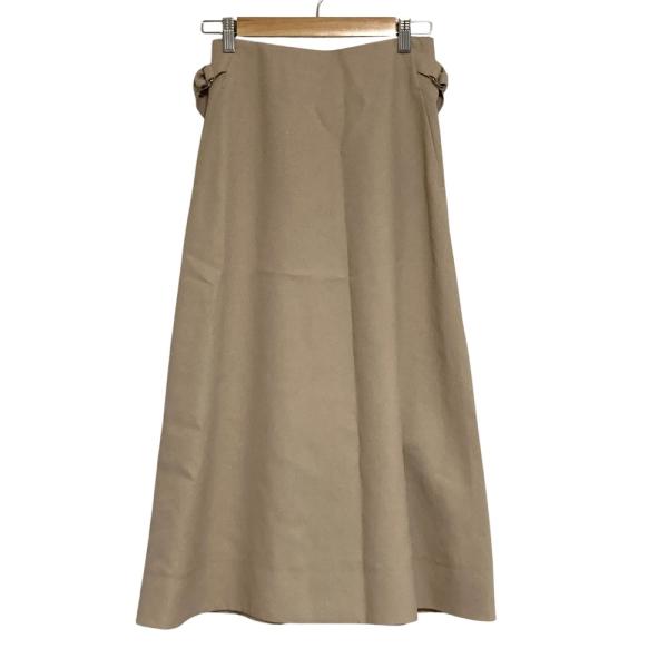 【商品名】23AW ICHIE STRAWBERRY-FIELDS イチエ ストロベリーフィールズ ロング フレアスカート ベージュ【ブランド】STRAWBERRYFIELDS ストロベリーフィールズ【対象】レディース【ランク】SA ※若干...