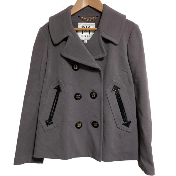 【商品名】Milly ミリー ピーコート Pコート サイズ0 チャコールグレー【ブランド】Milly ミリー【対象】レディース【ランク】SA ※若干の使用感はあるが、全体的に状態の良い商品【カラー】グレー(チャコール)【表記サイズ】0【実寸...