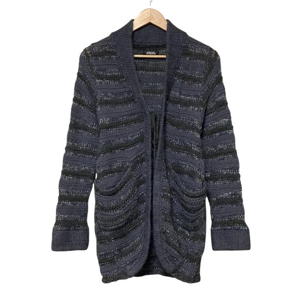 【商品名】OZONE ROCKS オゾンロックス ミックスニット カーディガン S グレー【ブランド】OZONE ROCKS オゾンロックス【対象】レディース【ランク】SA ※若干の使用感はあるが、全体的に状態の良い商品【カラー】グレー【表...