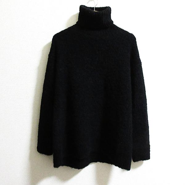 【商品名】23AW C.T.plage シーティープラージュ アルパカループタートルネックプルオーバー ニット セーター CT23329 サイズ38 ブラック【ブランド】C.T.plage シーティープラージュ【対象】レディース【ランク】B...