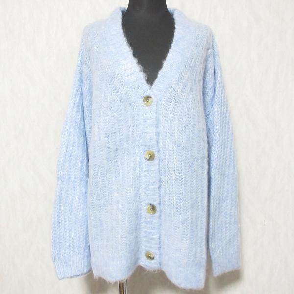 【商品名】24AW JOURNAL STANDARD ジャーナルスタンダードレリューム モヘヤミックスVカーディガン 24080462111030 F ライトブルー【ブランド】JOURNAL STANDARD relume ジャーナルスタン...