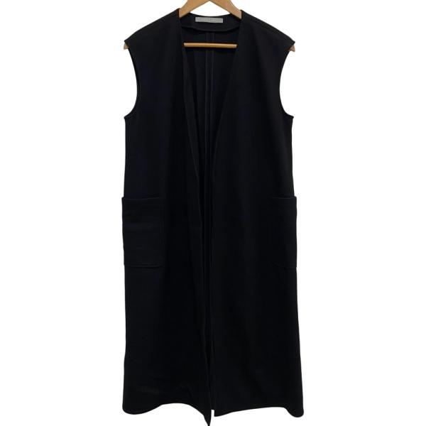 【商品名】22AW Theory luxe セオリーリュクス WL SMTH HD YALA オープンフロント ロングジレ ベスト サイズ38 ブラック【ブランド】theory luxe セオリーリュクス【対象】レディース【ランク】SA ※...