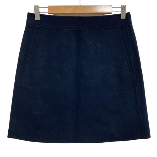 【商品名】25AW S Max Mara エスマックスマーラ CUCITO A MANO ウール ミニスカート 25291060116 サイズ38 ネイビー【ブランド】'S Max Mara エスマックスマーラ【対象】レディース【ランク】S...