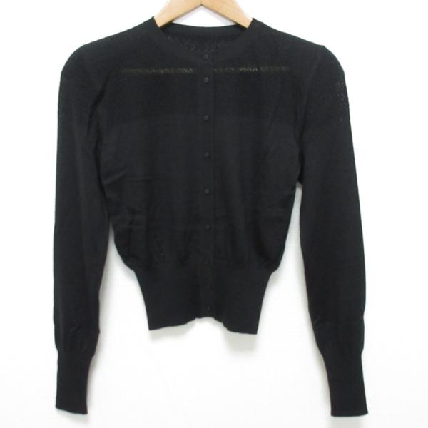 【商品名】DAISY LIN for FOXEY デイジーリン フォクシー カシミヤシルク ニットカーディガン 36540 サイズ38 ブラック【ブランド】DAISY LIN for FOXE デイジーリン フォー フォクシー【対象】レディ...