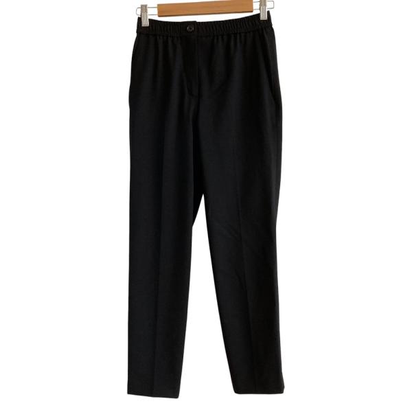 【商品名】24AW Theory セオリー TRACEABLE WOOL TAPER CRP PANT J ウール ストレッチ イージーパンツ スラックス XSサイズ ブラック【ブランド】theory セオリー【対象】レディース【ランク】S...