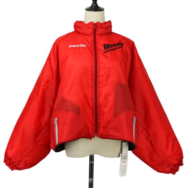 【商品名】25SS PROTOTYPES プロトタイプス ベイクルーズ取り扱い PADDED TWOWAY TRACK JACKET パデッドジャケット サイズS/M レッド【ブランド】PROTOTYPES プロトタイプス【対象】レディース...