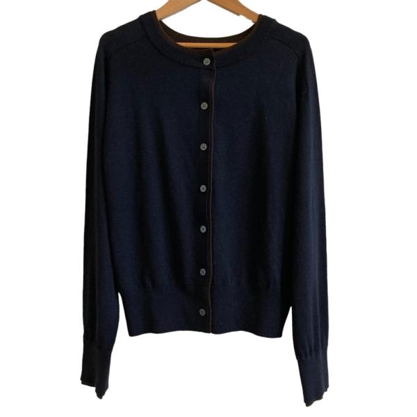 【商品名】25AW OUTDOOR PRODUCTS Usual Things アウトドアプロダクツ 前後2WAYダブルカラートリムカーディガン サイズF ネイビー【ブランド】OUTDOOR PRODUCTS アウトドアプロダクツ【対象】レ...