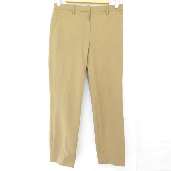 【商品名】23AW Theory セオリー TRACEABLE WOOL TREECA GZ ウール ストレッチ スラックスパンツ 00 ベージュ【ブランド】theory セオリー【対象】レディース【ランク】A ※使用感はあるが、傷や汚れの...