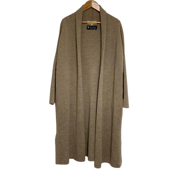 【商品名】自由区 ジユウク Botto Giuseppe社製生地 ロングニットカーディガン サイズ38 ブラウン【ブランド】Area Free 自由区【対象】レディース【ランク】SA ※若干の使用感はあるが、全体的に状態の良い商品【カラー】...