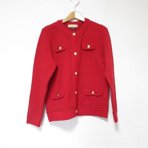 【商品名】Maglie par ef-de マーリエパーエフデ ニット ジャケット サイズ7 レッド【ブランド】Maglie per ef-de マーリエパーエフデ【対象】レディース【ランク】SA ※若干の使用感はあるが、全体的に状態の良い...