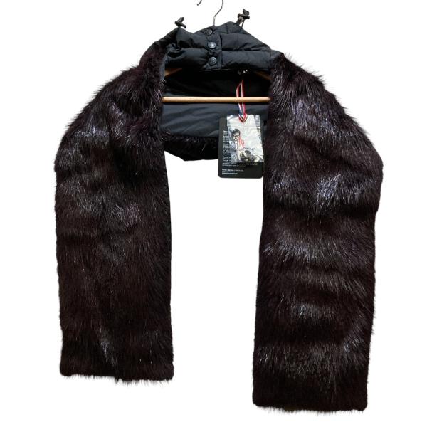 【商品名】MONCLER モンクレール グルノーブル SCIARPA ヌートリアファー マフラー フード ブラック【ブランド】MONCLER モンクレール【対象】レディース【ランク】S ※ほとんど使用がなく、とても状態の良い商品【カラー】ブ...