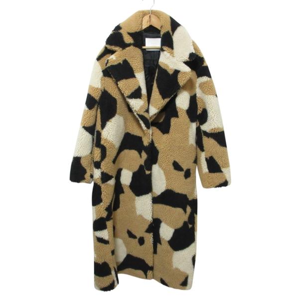 【商品名】HUGO BOSS ヒューゴボス RESPONSIBLE ボア テディベア コート サイズ36 マルチカラー【ブランド】HUGO BOSS ヒューゴボス【対象】レディース【ランク】SA ※若干の使用感はあるが、全体的に状態の良い商...