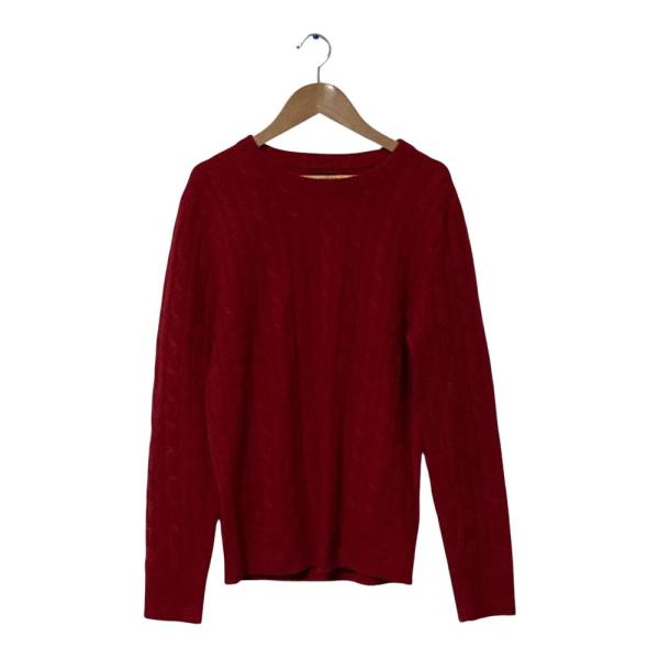 【商品名】J.CREW ジェイクルー ケーブル カシミヤニットセーター サイズS レッド【ブランド】J.CREW ジェイクルー【対象】レディース【ランク】SA ※若干の使用感はあるが、全体的に状態の良い商品【カラー】レッド【表記サイズ】S【...