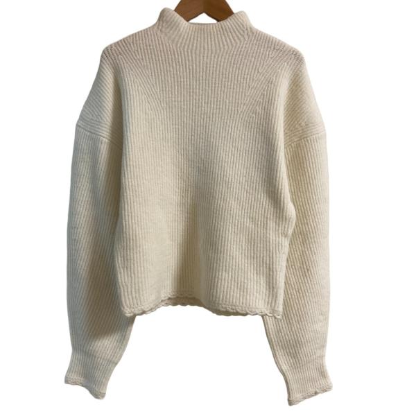 【商品名】3.1 Phillip Lim 3.1フィリップリム アルパカブレンド モックネック クロップド ニット プルオーバー セーター XS ホワイト【ブランド】3.1 Phillip Lim 3.1フィリップリム【対象】レディース【ラ...