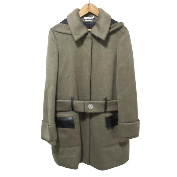 【商品名】FOXEY NEW YORK collection フォクシーニューヨークコレクション Bonded Mohair Duffle Coat コート 34617 サイズ40 グレー【ブランド】FOXEY NEW YORK フォクシー...