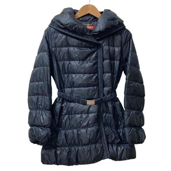 【商品名】MAX MARA STUDIO マックスマーラ ストゥディオ ソフトナイロン ダウンコート サイズ36 ネイビー【ブランド】Max Mara STUDIO マックスマーラ ステュディオ【対象】レディース【ランク】SA ※若干の使用...