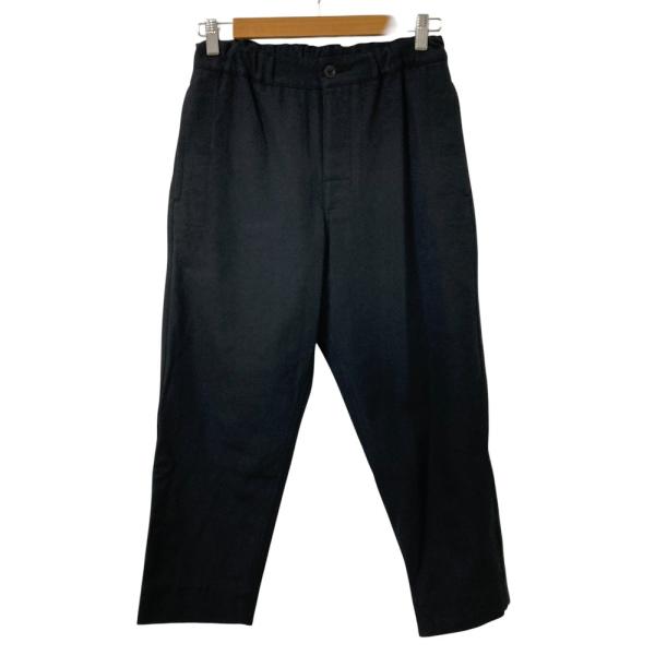 【商品名】22AW MHL. MARGARET HOWELL エムエイチエル マーガレットハウエル WOOL COTTON DRILL パンツ 595-2240508 サイズ0 ブラック【ブランド】MHL. エムエイチエル【対象】レディース...